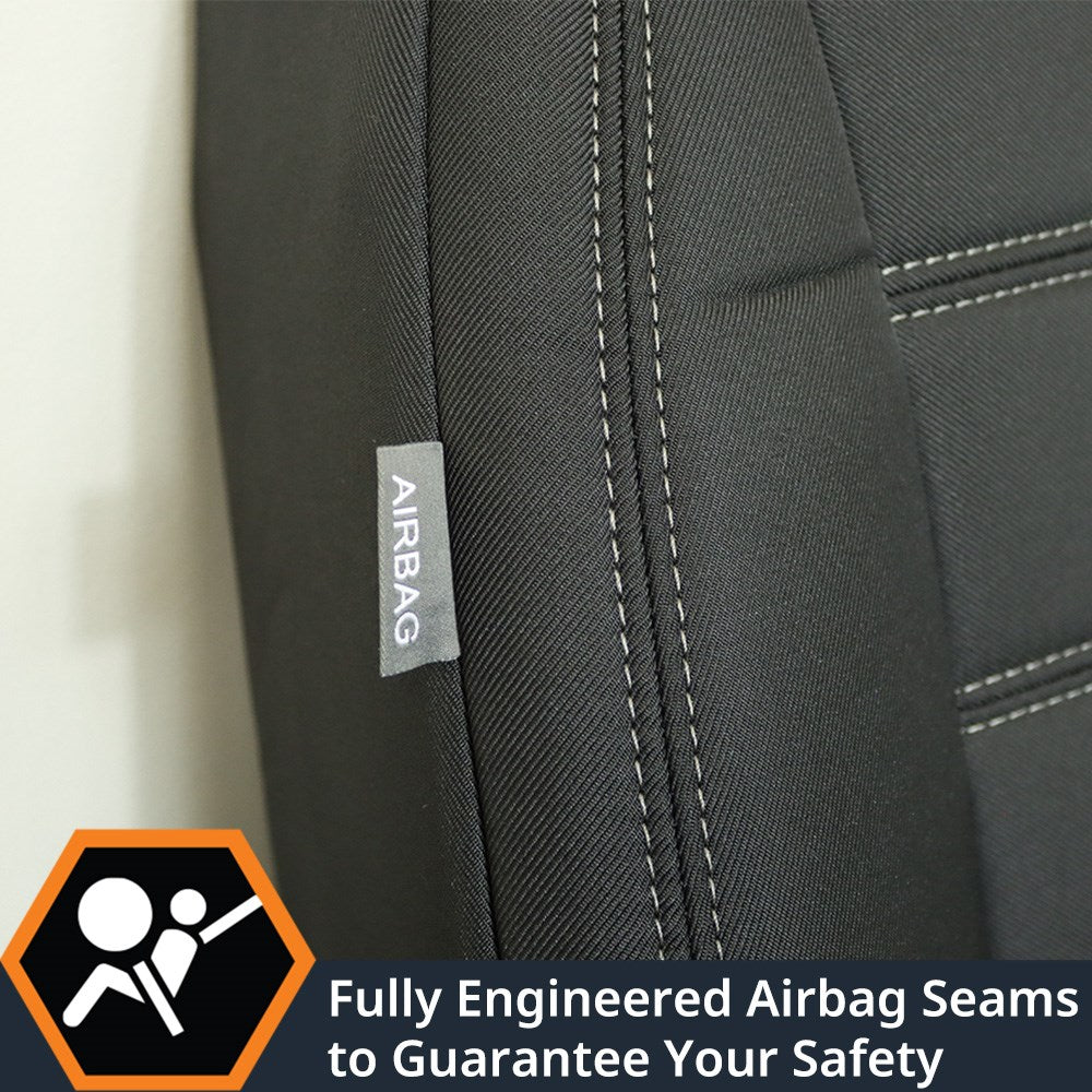 Toyota Landcruiser 300 Series - VX - GP9 Tourer 2x Front Seat Covers ...