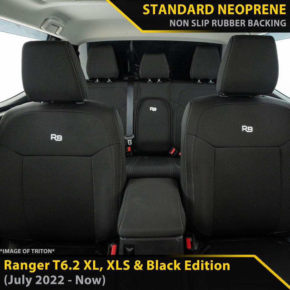 Ford Next-Gen Ranger T6.2 - XL, XLS & Black Edition - GP4 Neoprene Bun ...