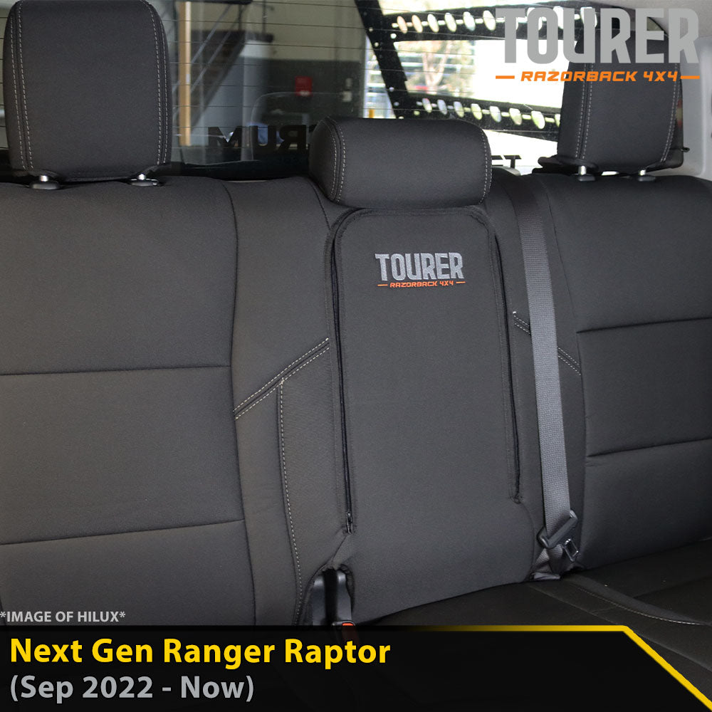 Ford Next-Gen Ranger Raptor - GP9 Tourer Rear Row Seat Covers (Made to ...