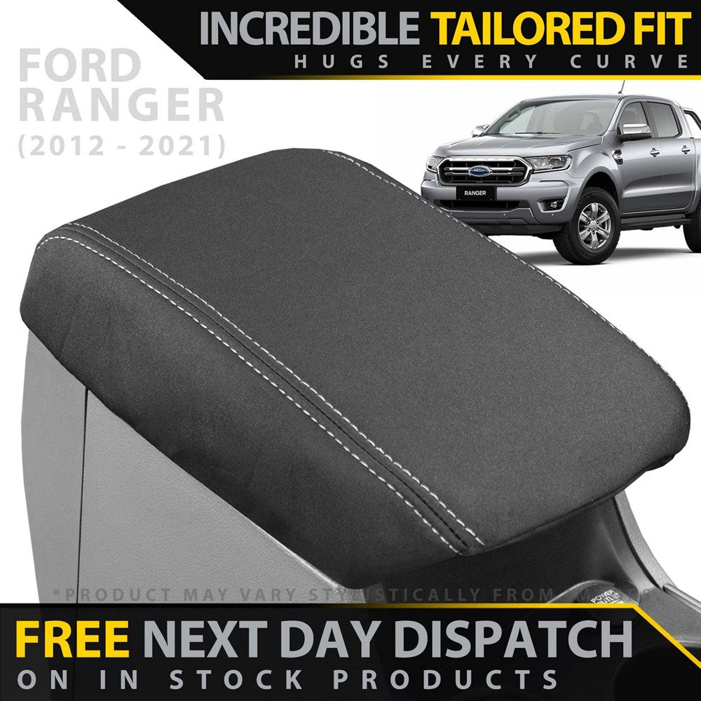 Ford Ranger PX II & PX III - GP4 Neoprene Armrest Console Lid Covers ...