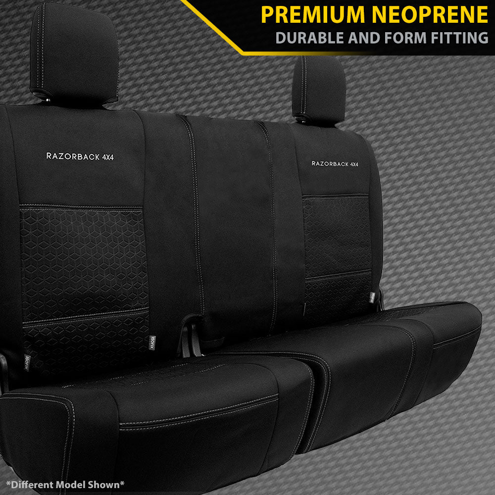 Ford Next-Gen Everest UB - GP6 Premium Neoprene 3rd Row Seat Covers (M ...