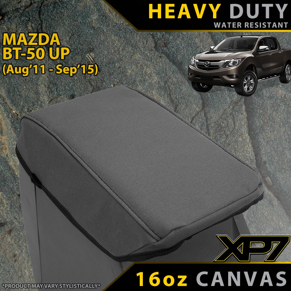 Mazda BT-50 UP - XP7 Heavy-Duty Canvas Console Lid Cover (Available ...