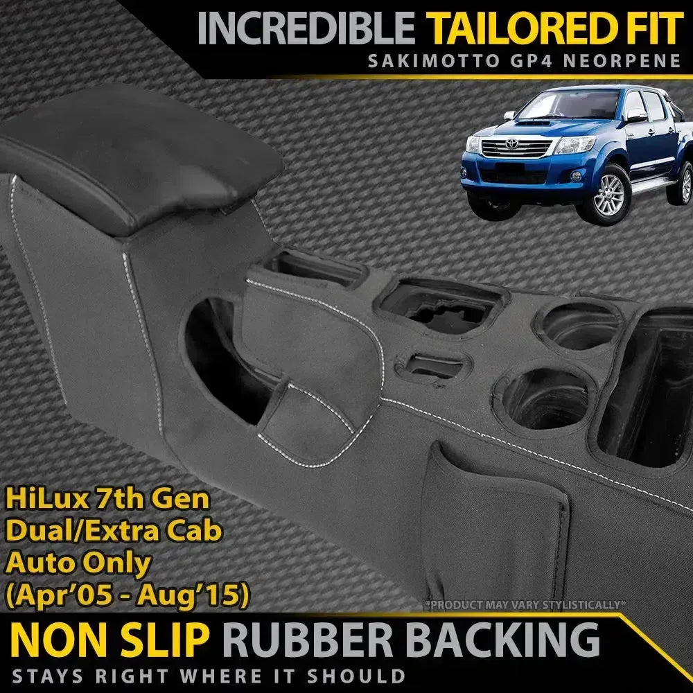 Toyota HiLux 7th Gen AUTO Neoprene Centre Console Organiser (In Stock ...