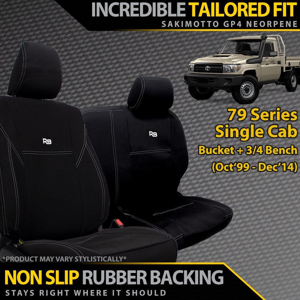 Toyota Landcruiser 79 Series - Single Cab with Bucket & 3/4 Bench Seat ...